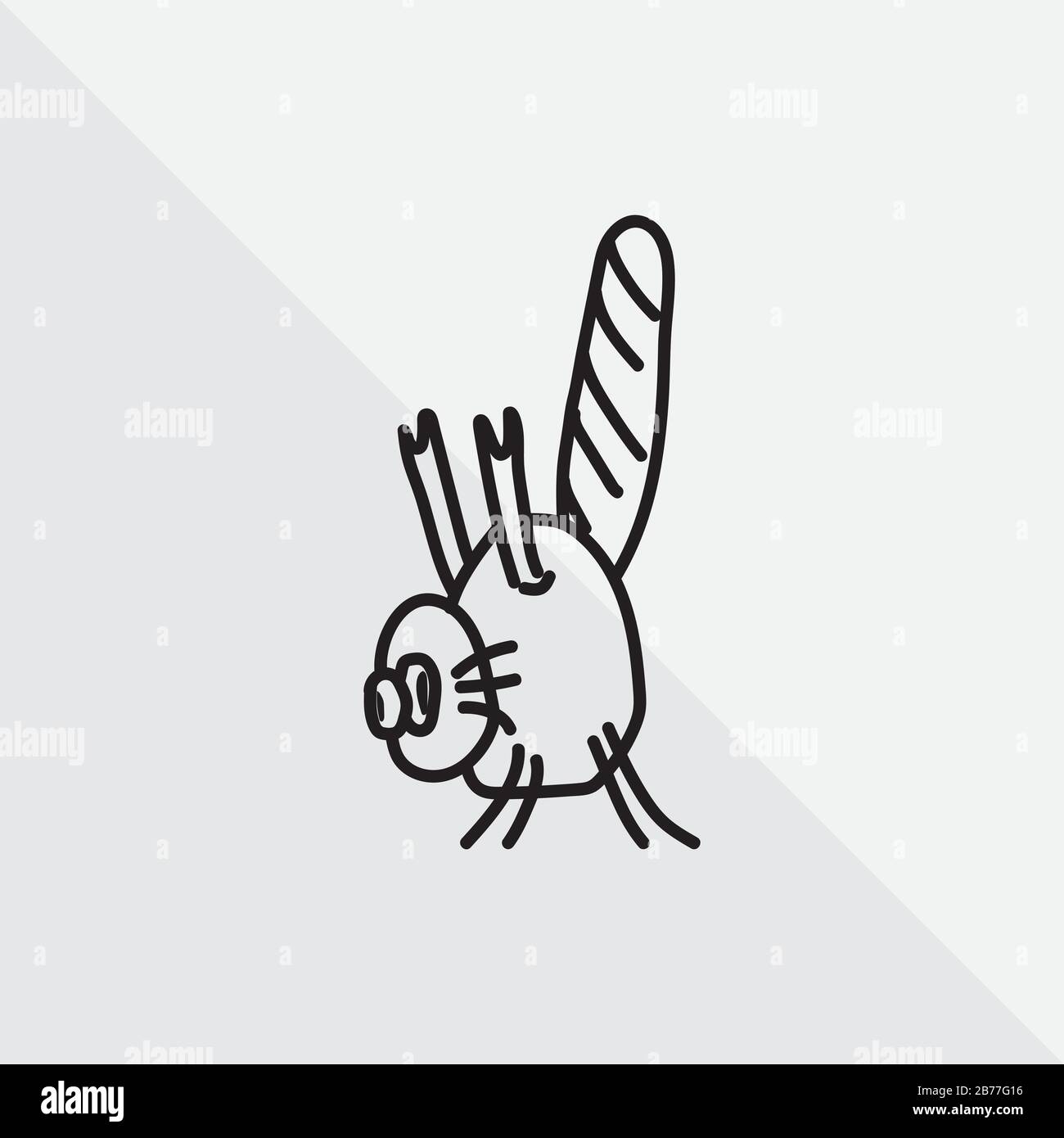 White flies pests Stock Vector Images - Alamy