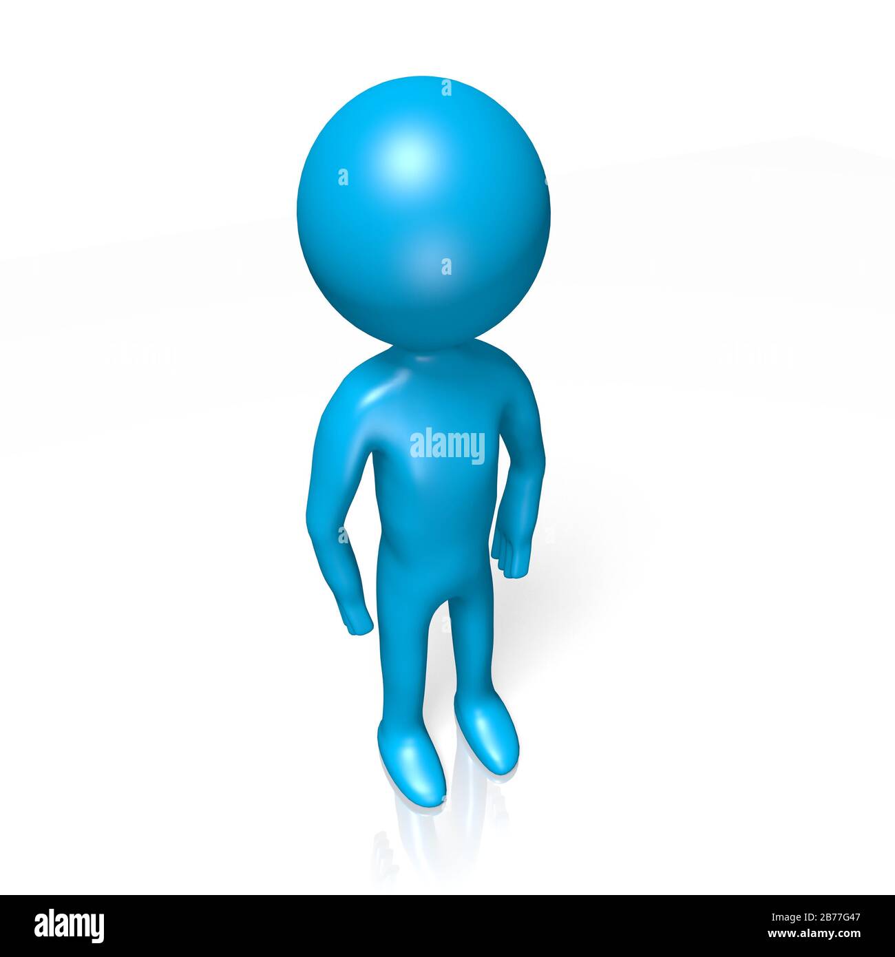 Character 3d illustration Cut Out Stock Images & Pictures - Alamy