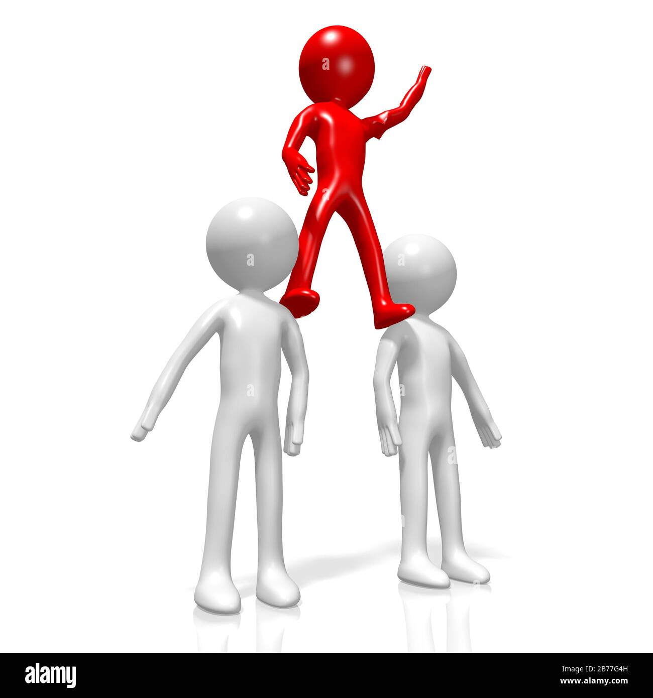 3D characters concept Stock Photo - Alamy