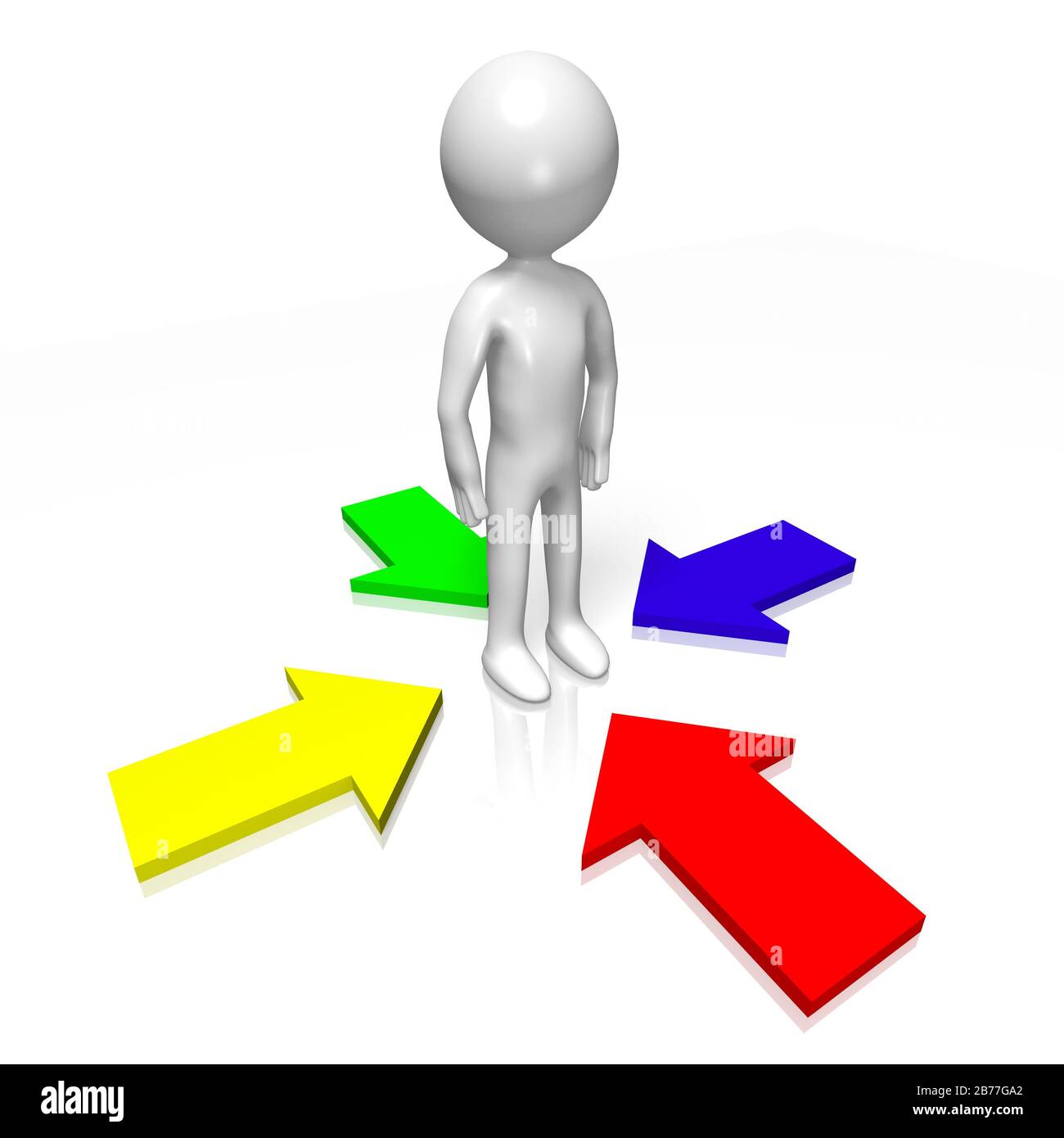 3D character concept Stock Photo - Alamy