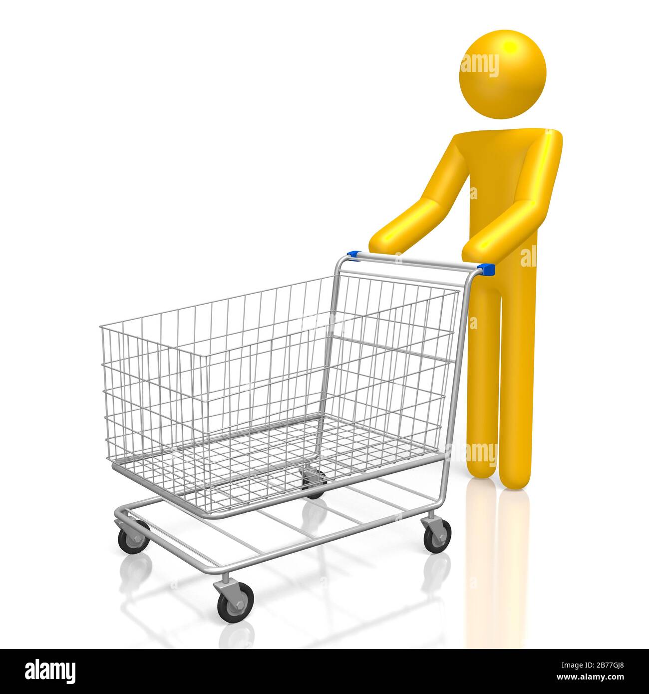3D shopping cart concept Stock Photo - Alamy 3D shopping cart concept Stock Photo - Alamy