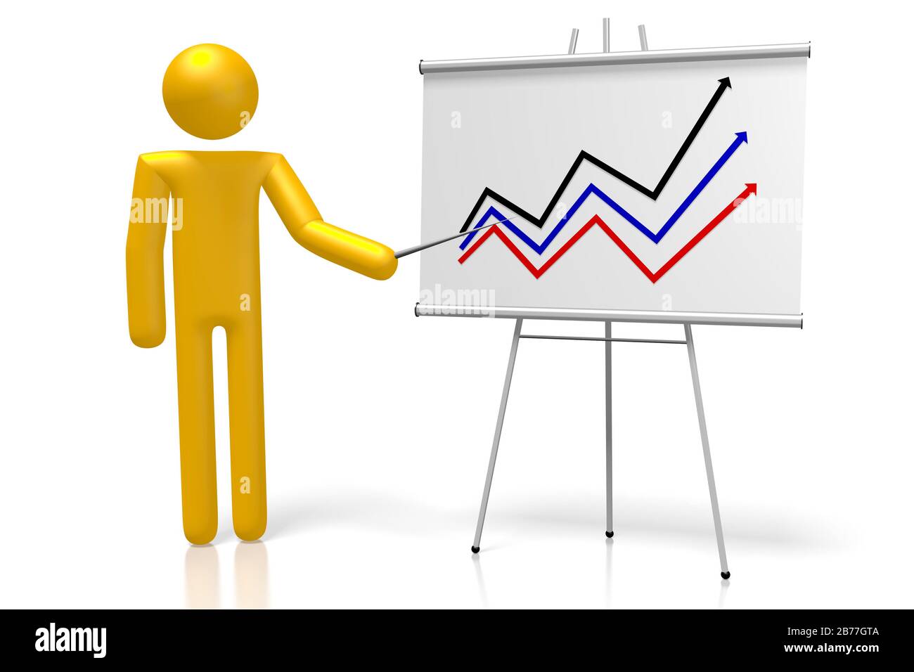 3d-financial-analysis-chart-stock-photo-alamy