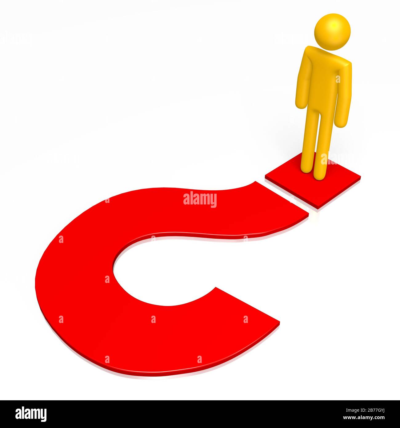 3D question mark concept Stock Photo - Alamy
