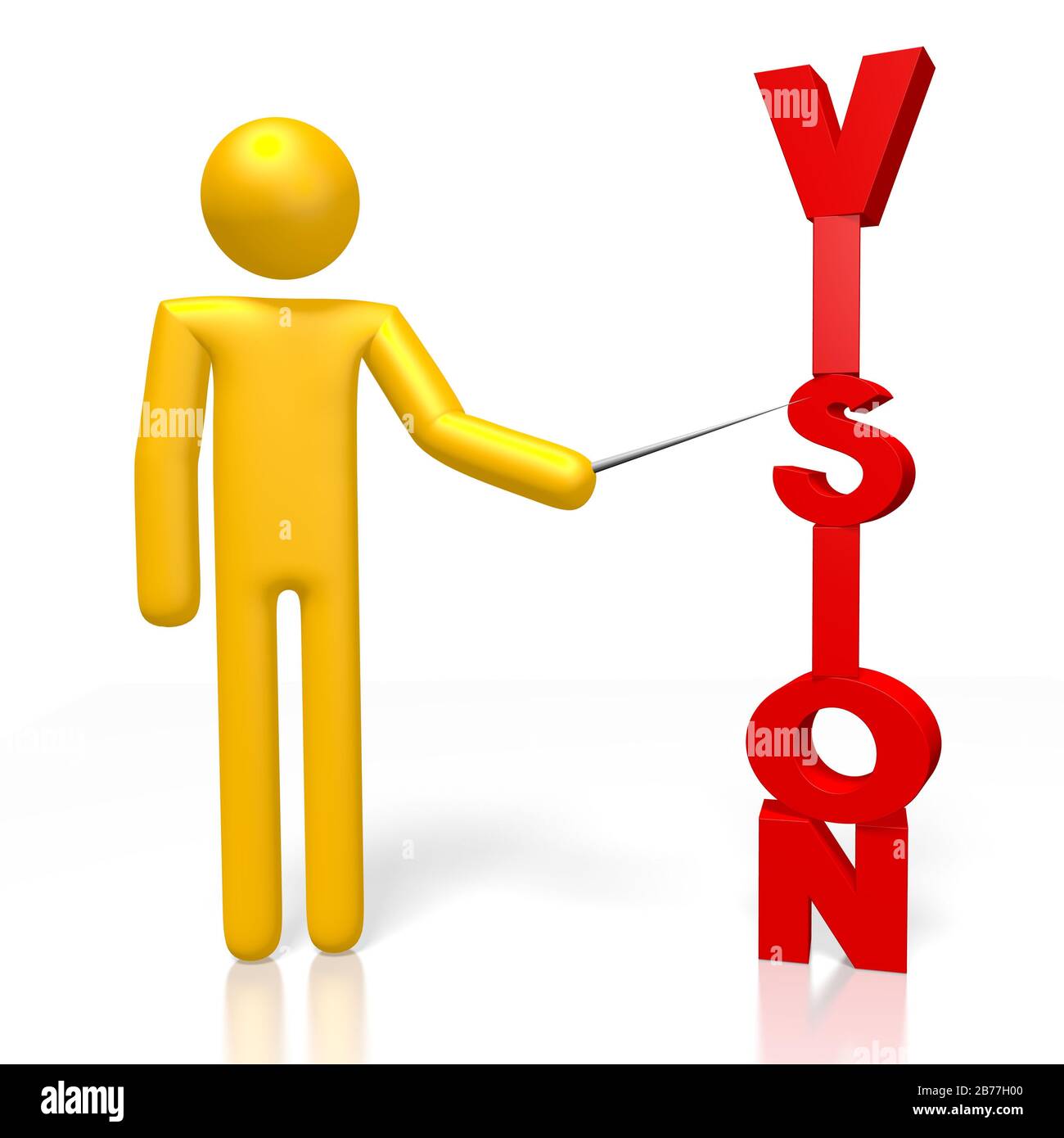 3D vision concept Stock Photo - Alamy