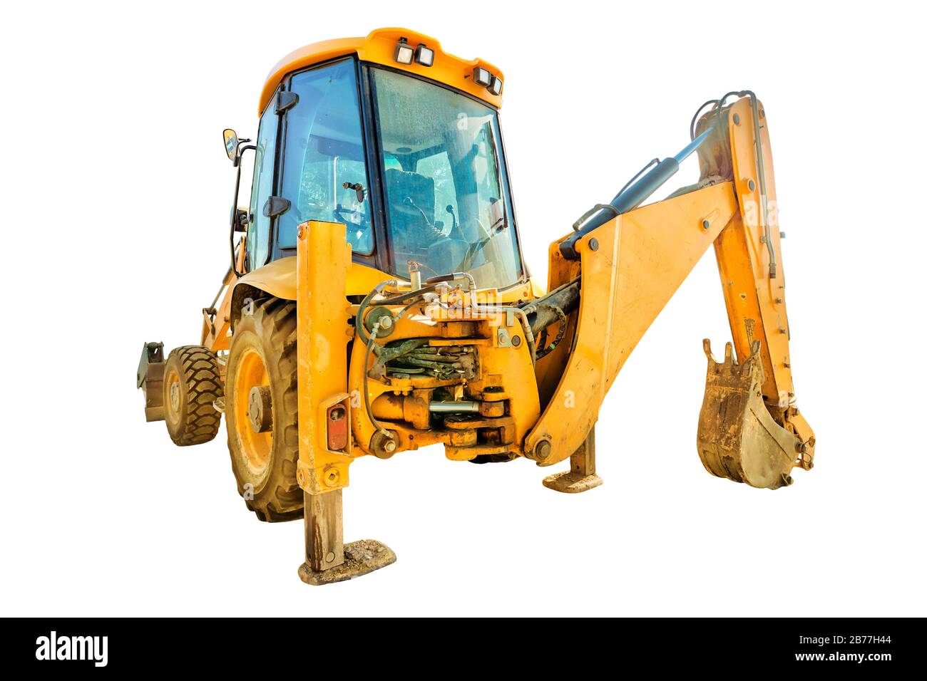 View along the street Cut Out Stock Images & Pictures - Alamy