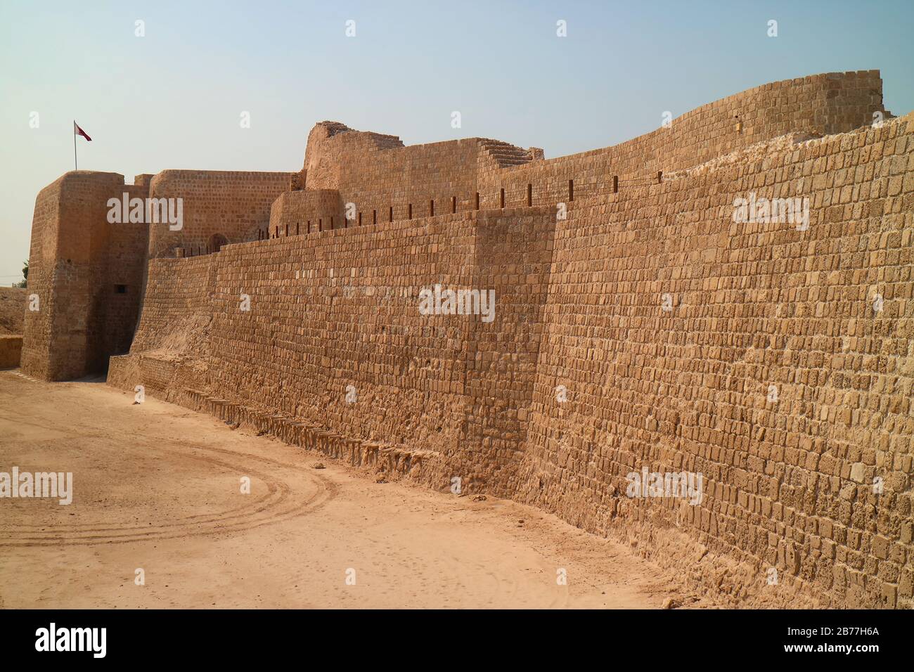 The Ancient Bahrain Fort or Portuguese Fort, UNESCO World Heritage Site ...