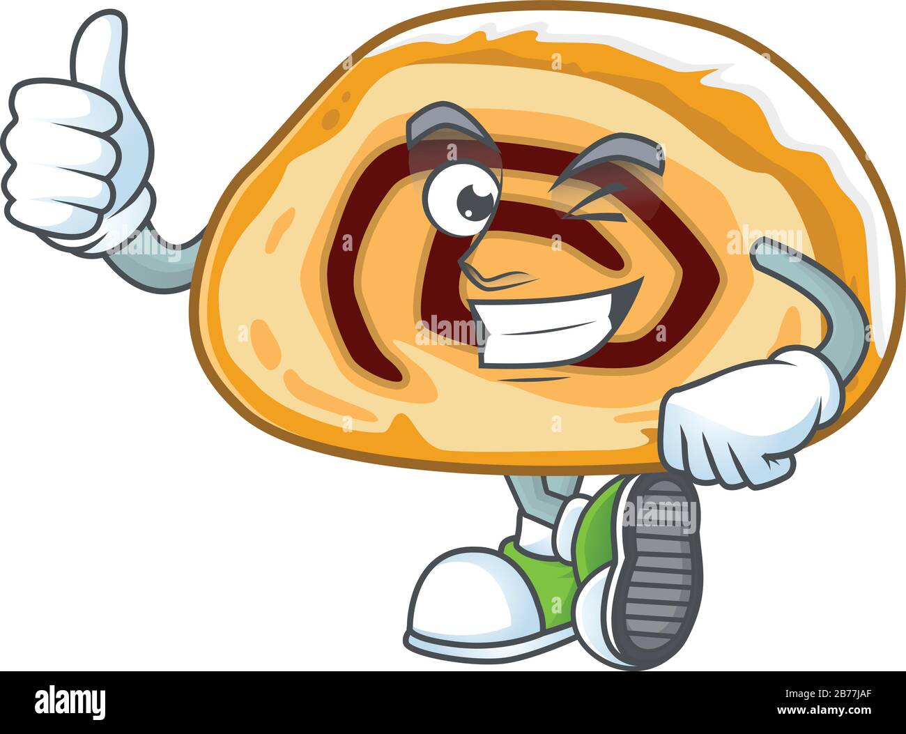 Bread finger roll Stock Vector Images - Alamy