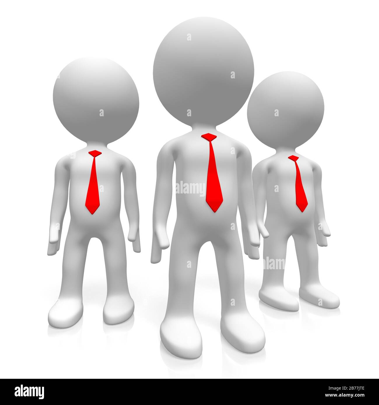 3D businessman concept Stock Photo - Alamy