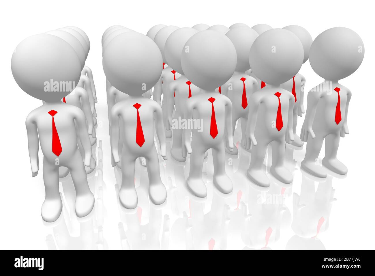 3D teamwork concept Stock Photo - Alamy