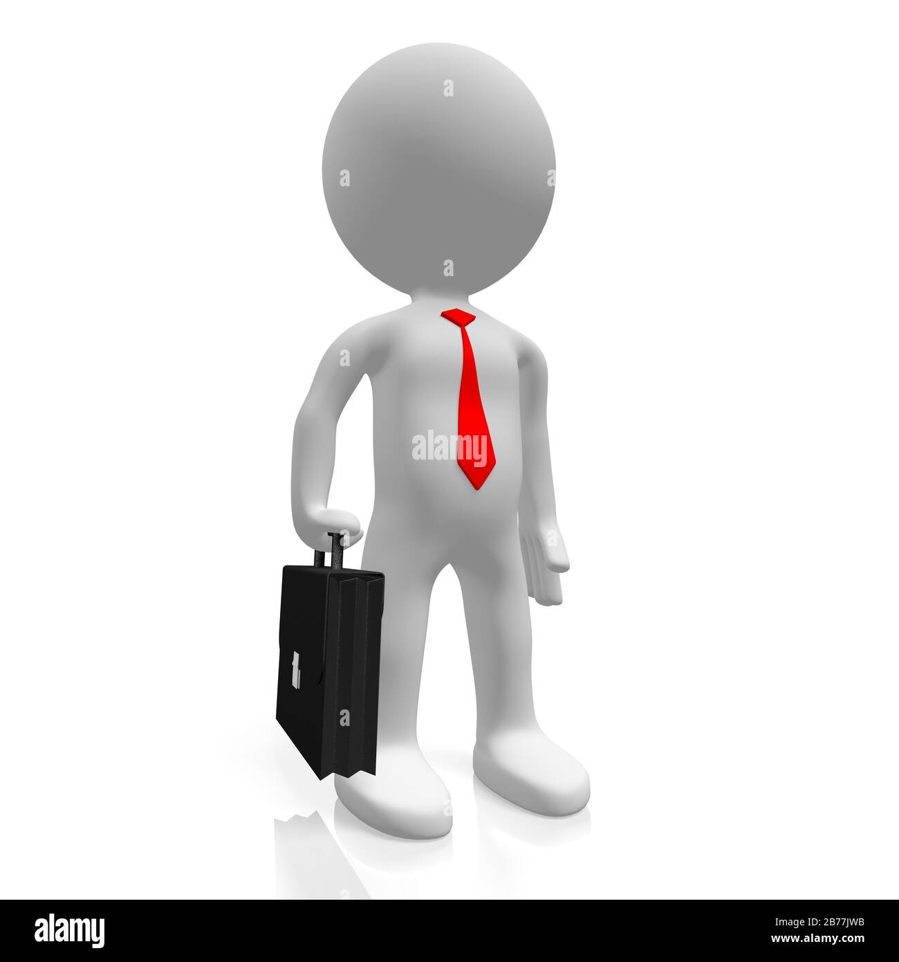 3D businessman concept Stock Photo - Alamy
