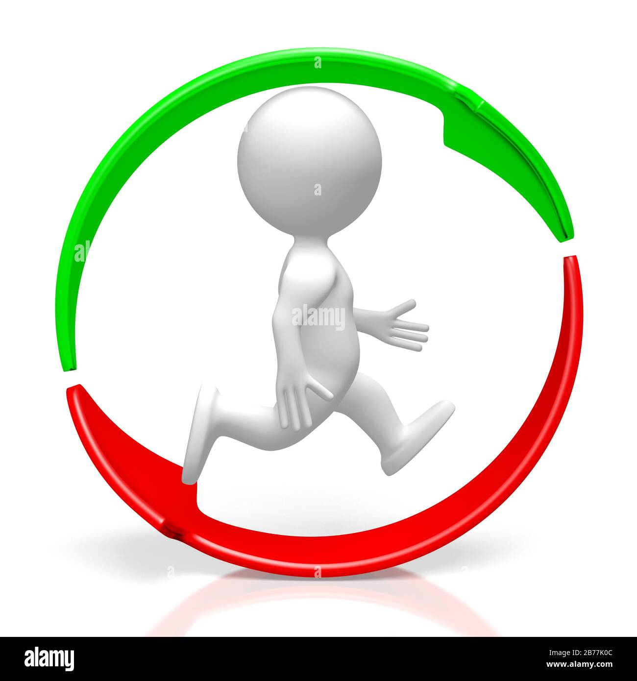 3D active concept Stock Photo - Alamy