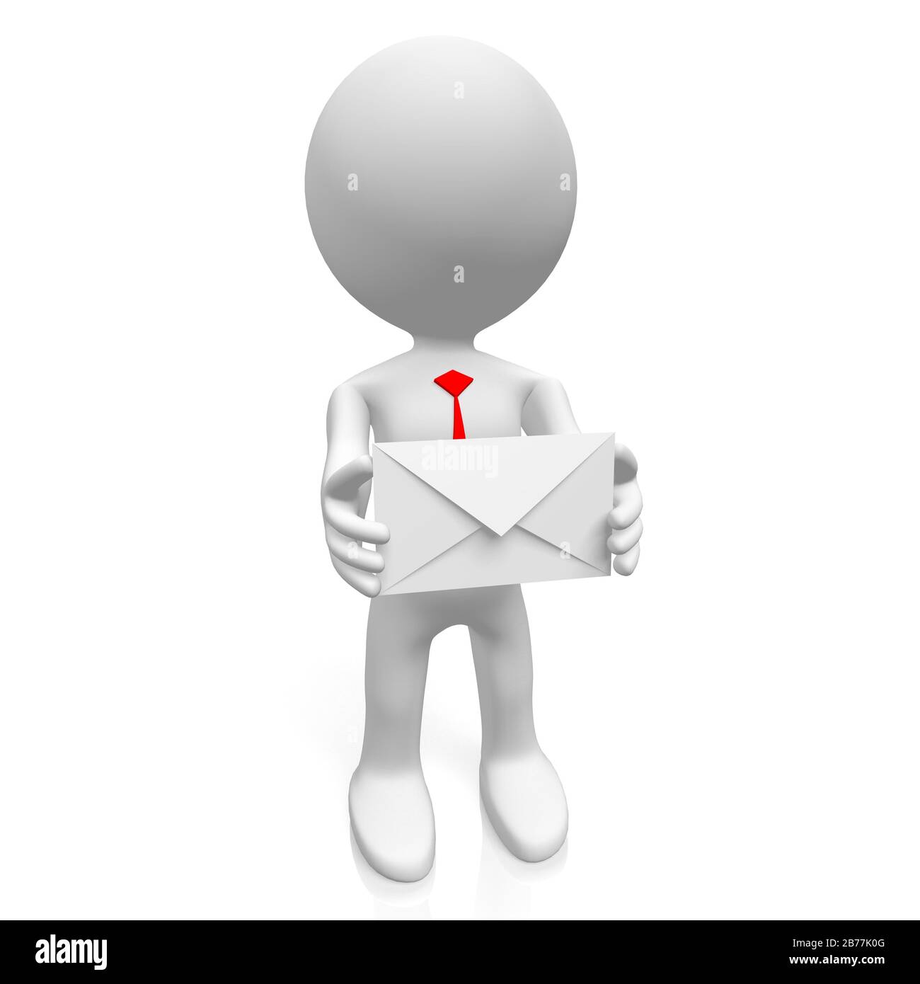 3D mail concept Stock Photo - Alamy