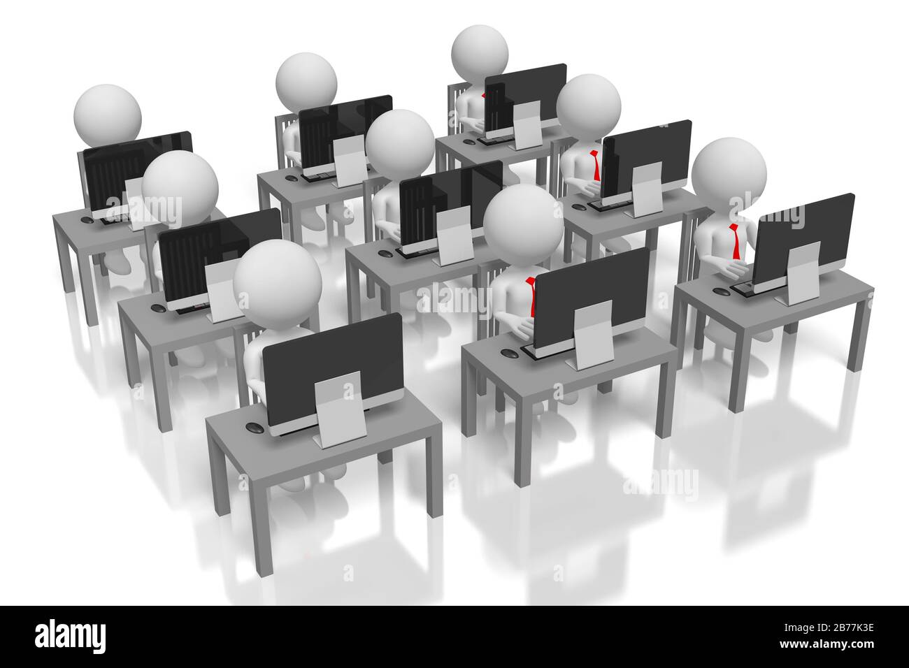 Human computers Cut Out Stock Images & Pictures - Alamy