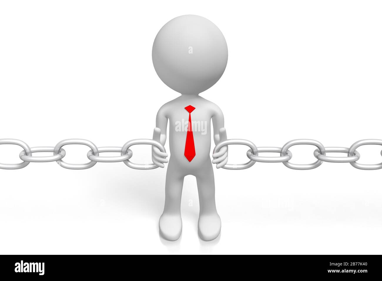 3D missing link Stock Photo - Alamy