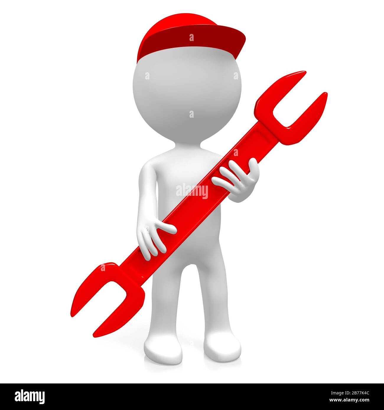 3D repairing - tool concept Stock Photo - Alamy