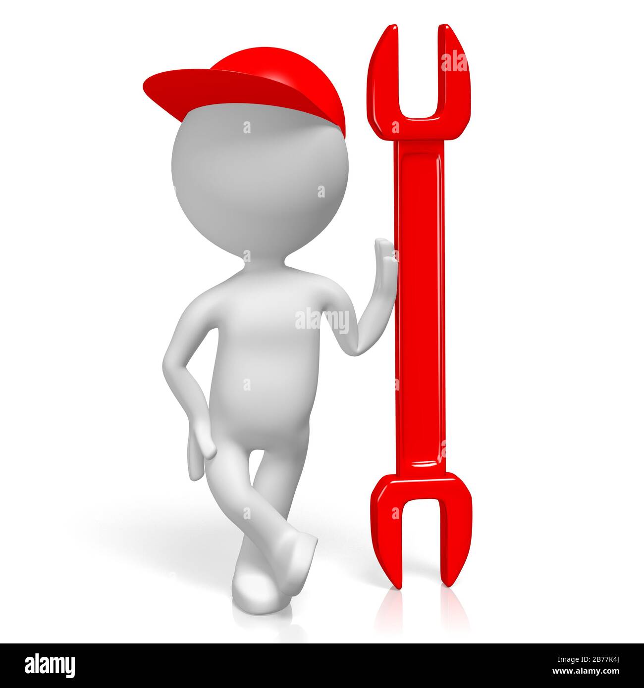 3D repairing - tool concept Stock Photo - Alamy