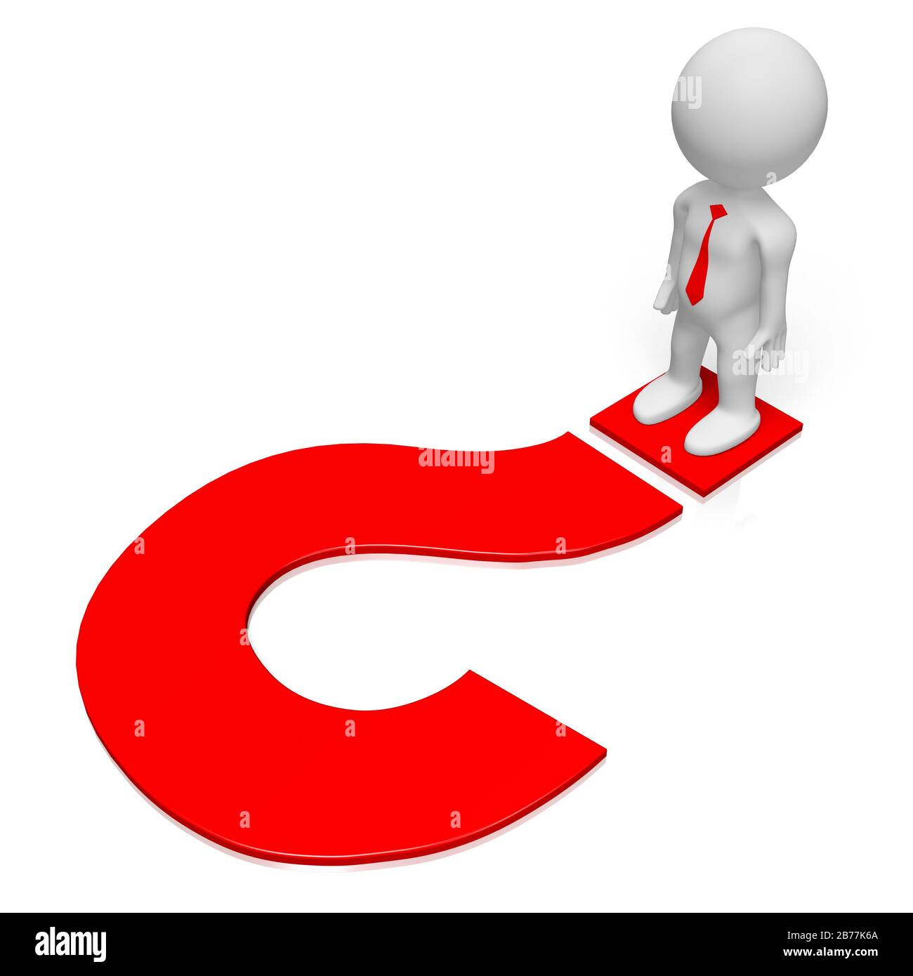 Question mark signpost Stock Photo - Alamy