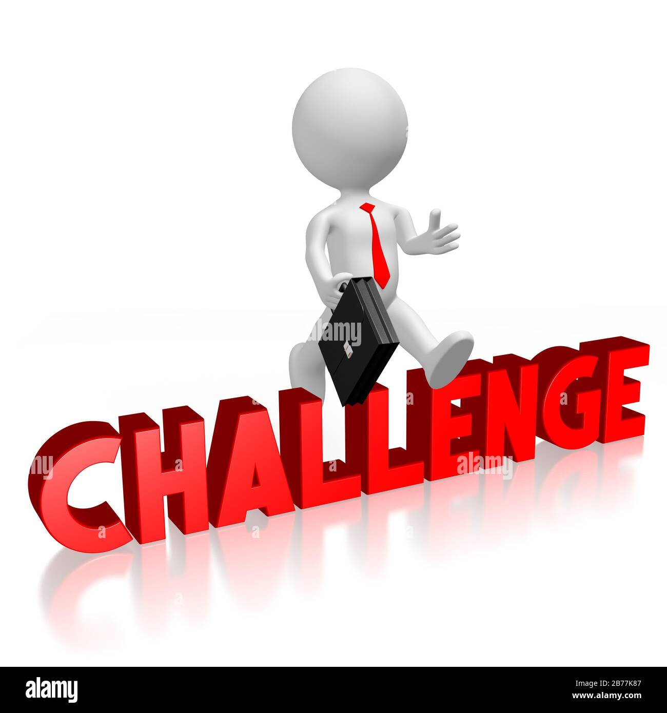 Obstacle solution challenge Cut Out Stock Images & Pictures - Alamy