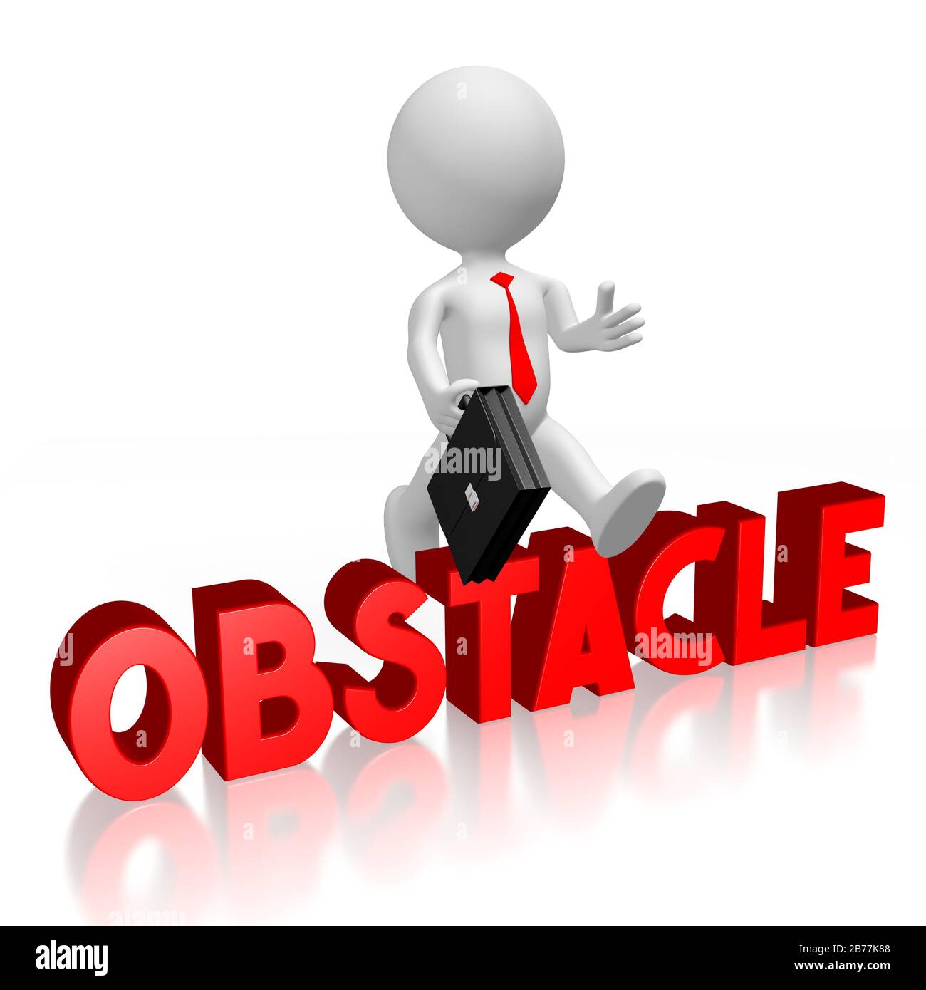Overcome obstacle art hi-res stock photography and images - Alamy