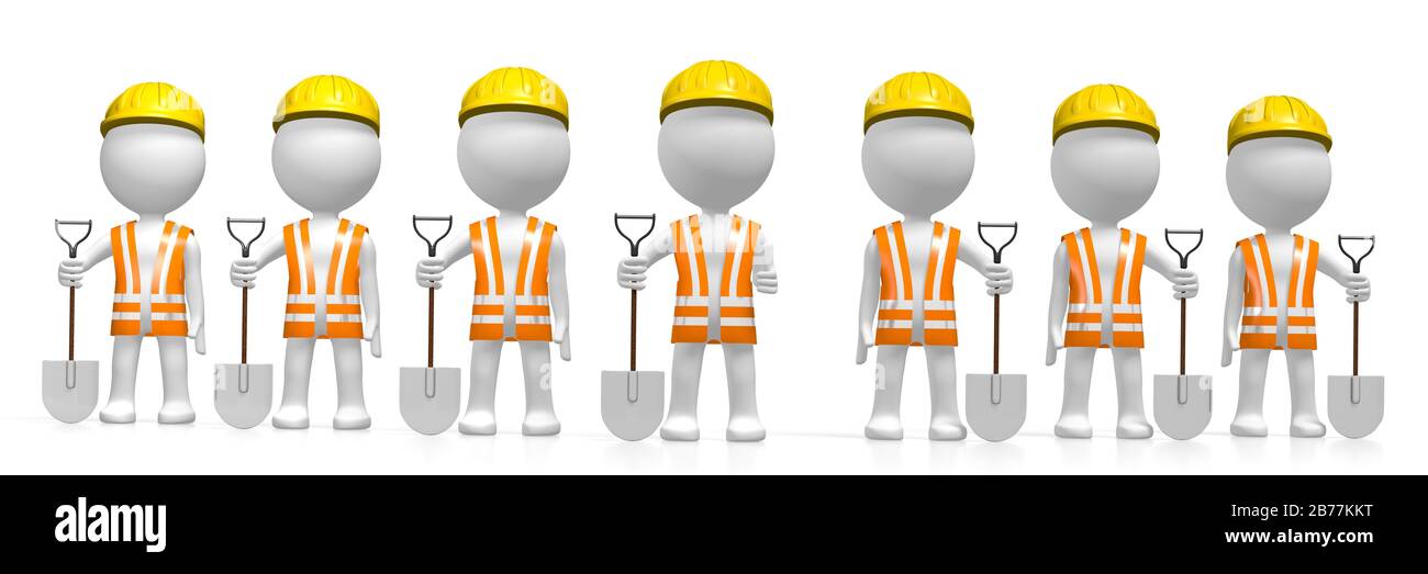 3d man team building hi-res stock photography and images - Alamy