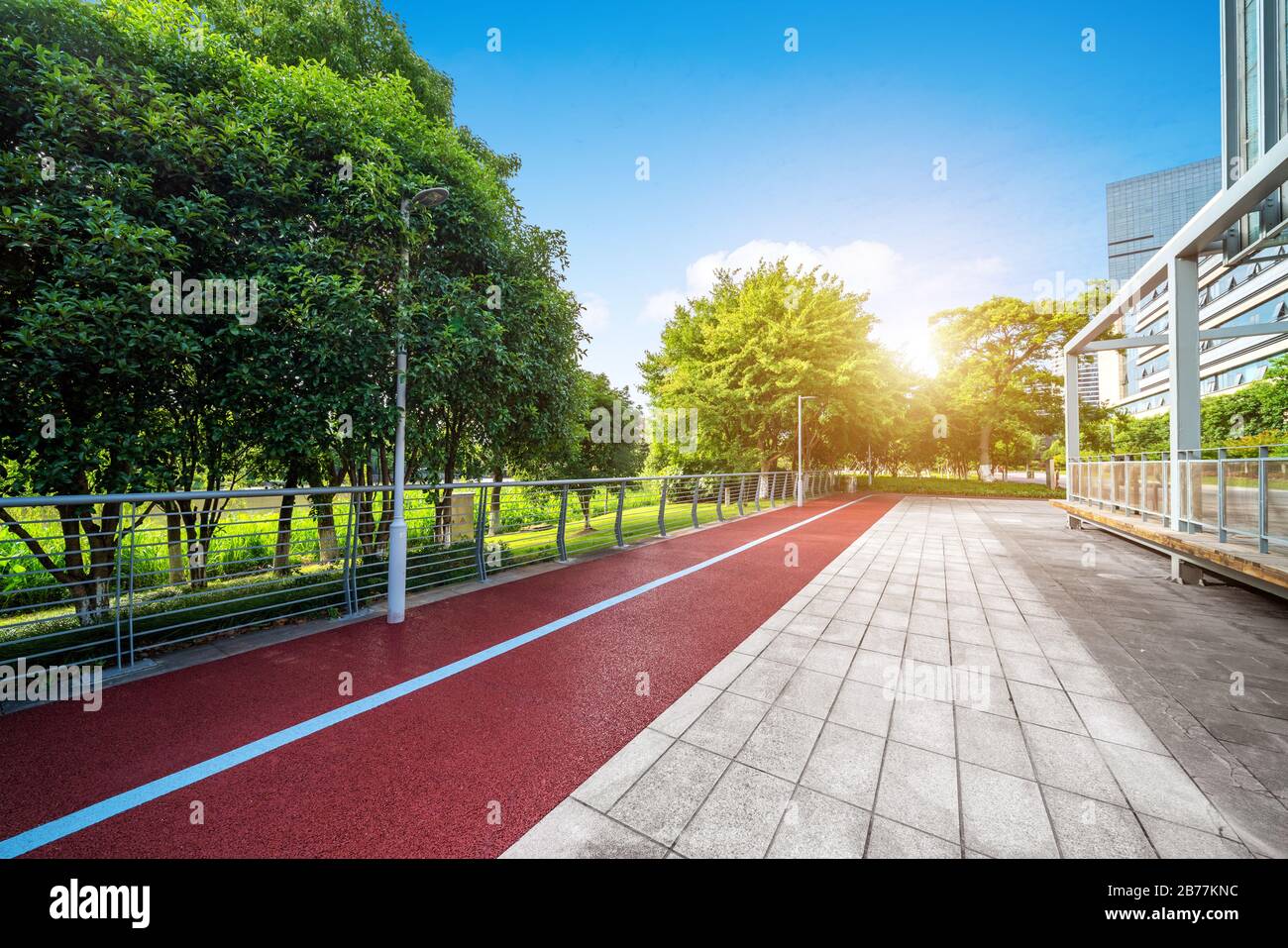 Red walkway hi-res stock photography and images - Alamy