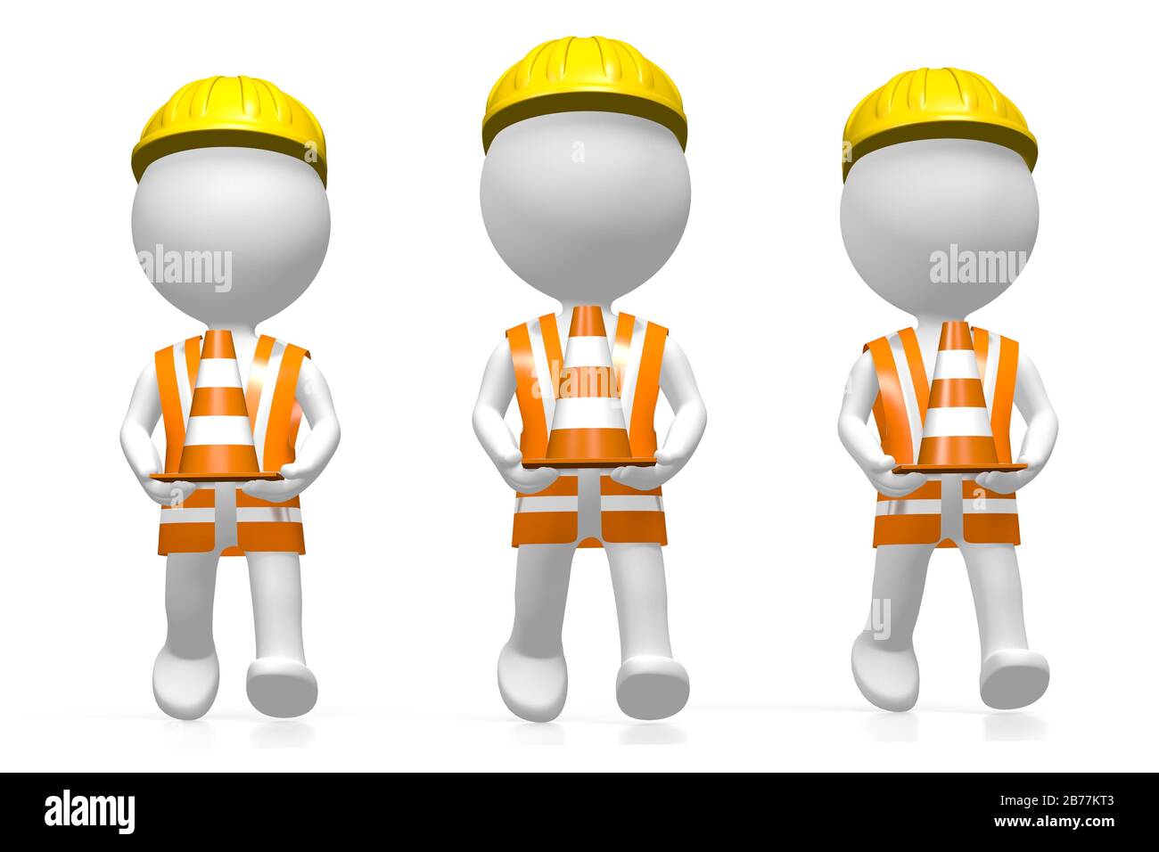 Traffic cones helmet build Cut Out Stock Images & Pictures - Alamy