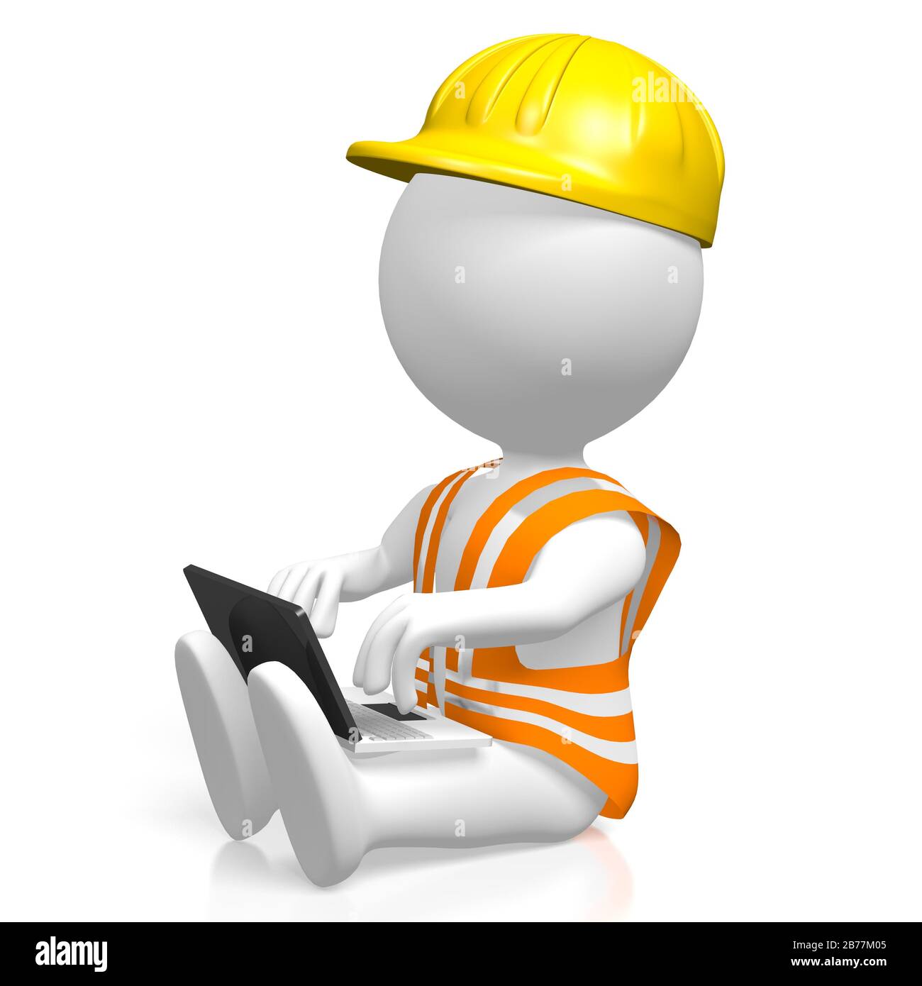 Person working on construction project Cut Out Stock Images & Pictures ...