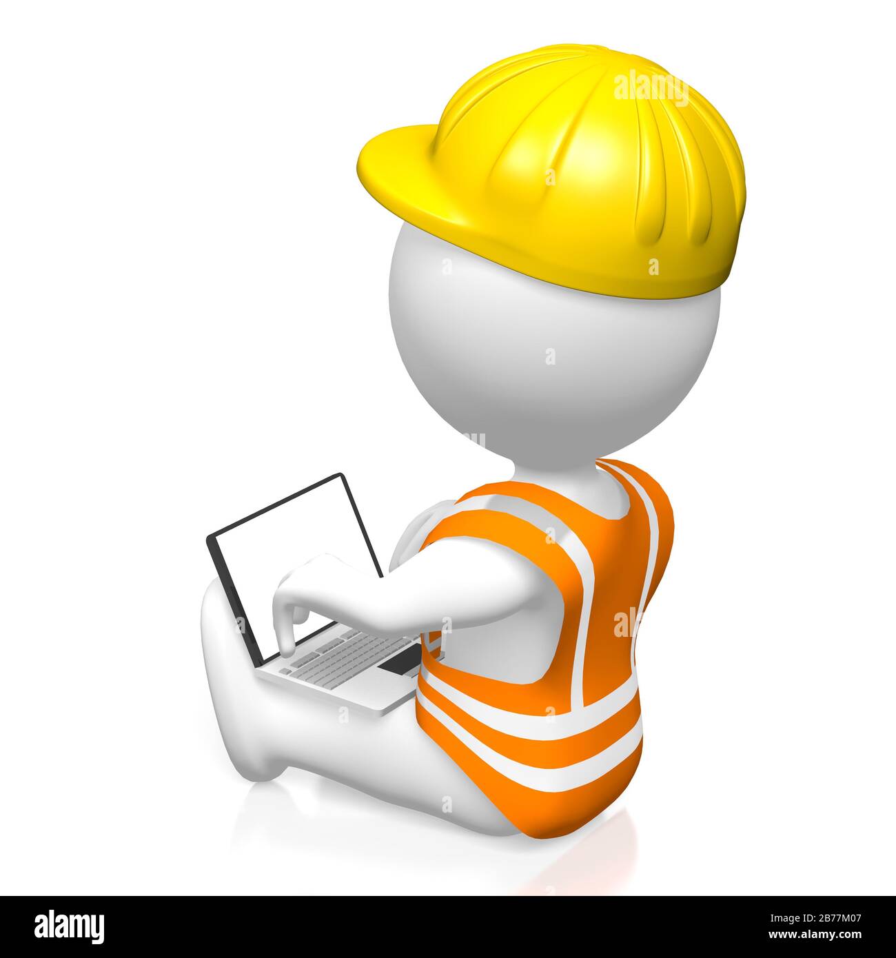 Person working on construction project Cut Out Stock Images & Pictures ...