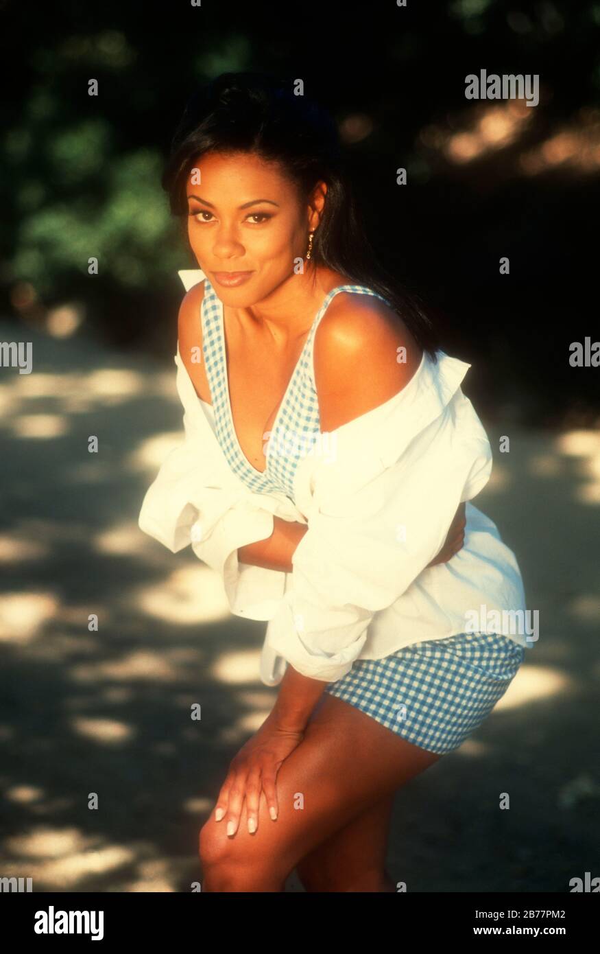 Los Angeles, California, USA 19th July 1995 (Exclusive) Actress Lela Rochon poses at a photo ...