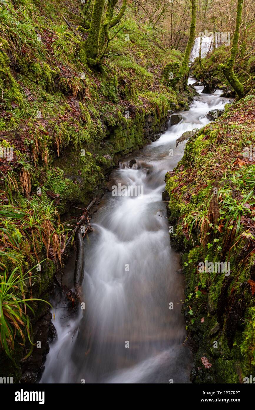 Grey mare’s tail waterfall hi-res stock photography and images - Alamy