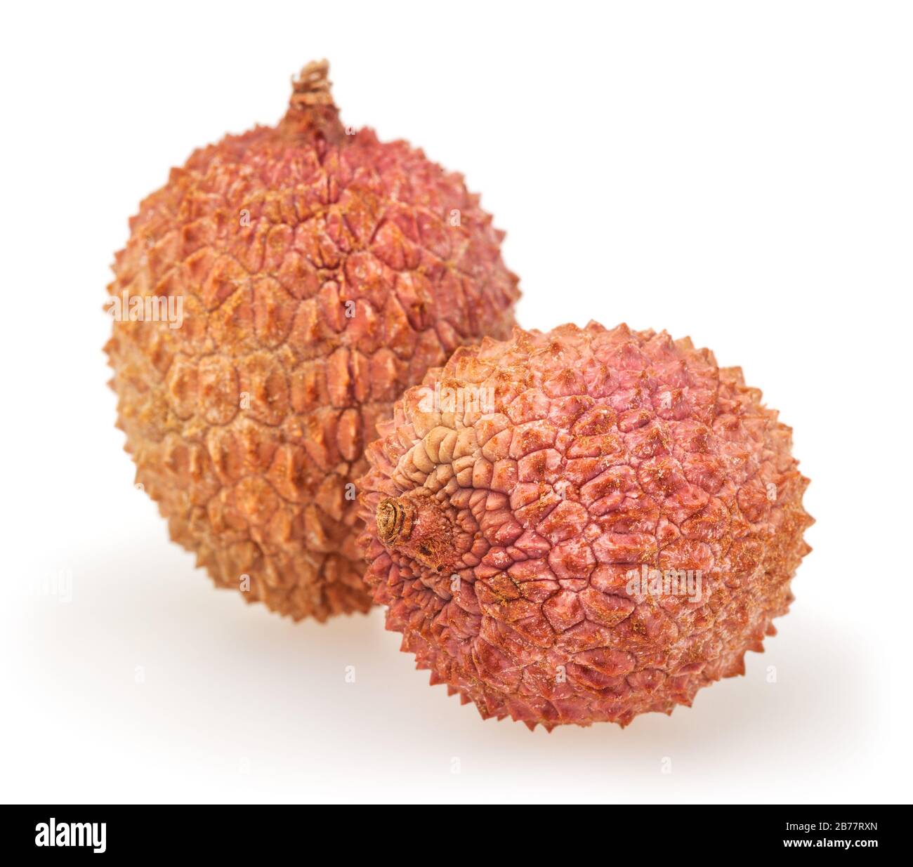 Lychee isolated on white background Stock Photo - Alamy