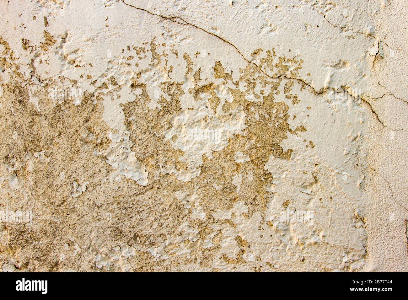 corrupted surface from old plaster wall as a textured background Stock ...
