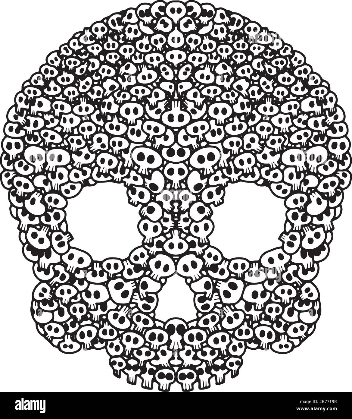 Pattern heads Stock Vector Images - Alamy