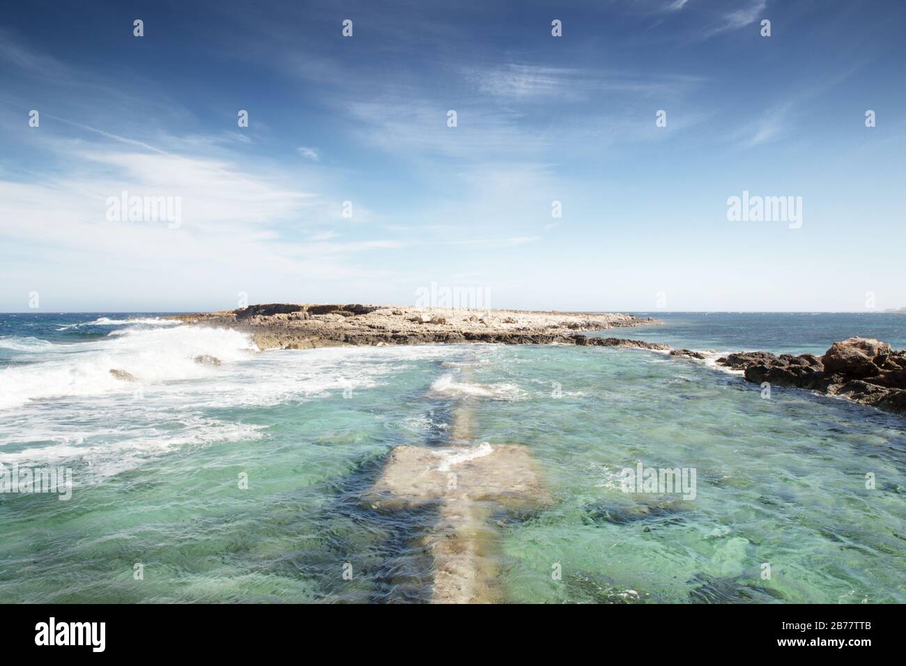 Qawra point beach hi-res stock photography and images - Alamy