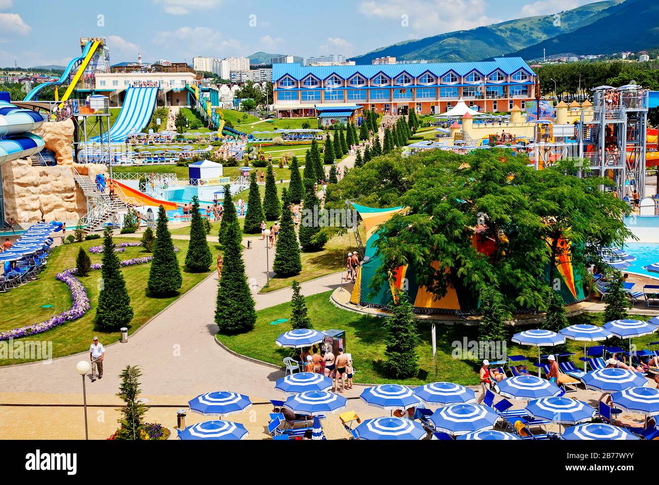 Gelendzhik russia water park hi-res stock photography and images - Alamy