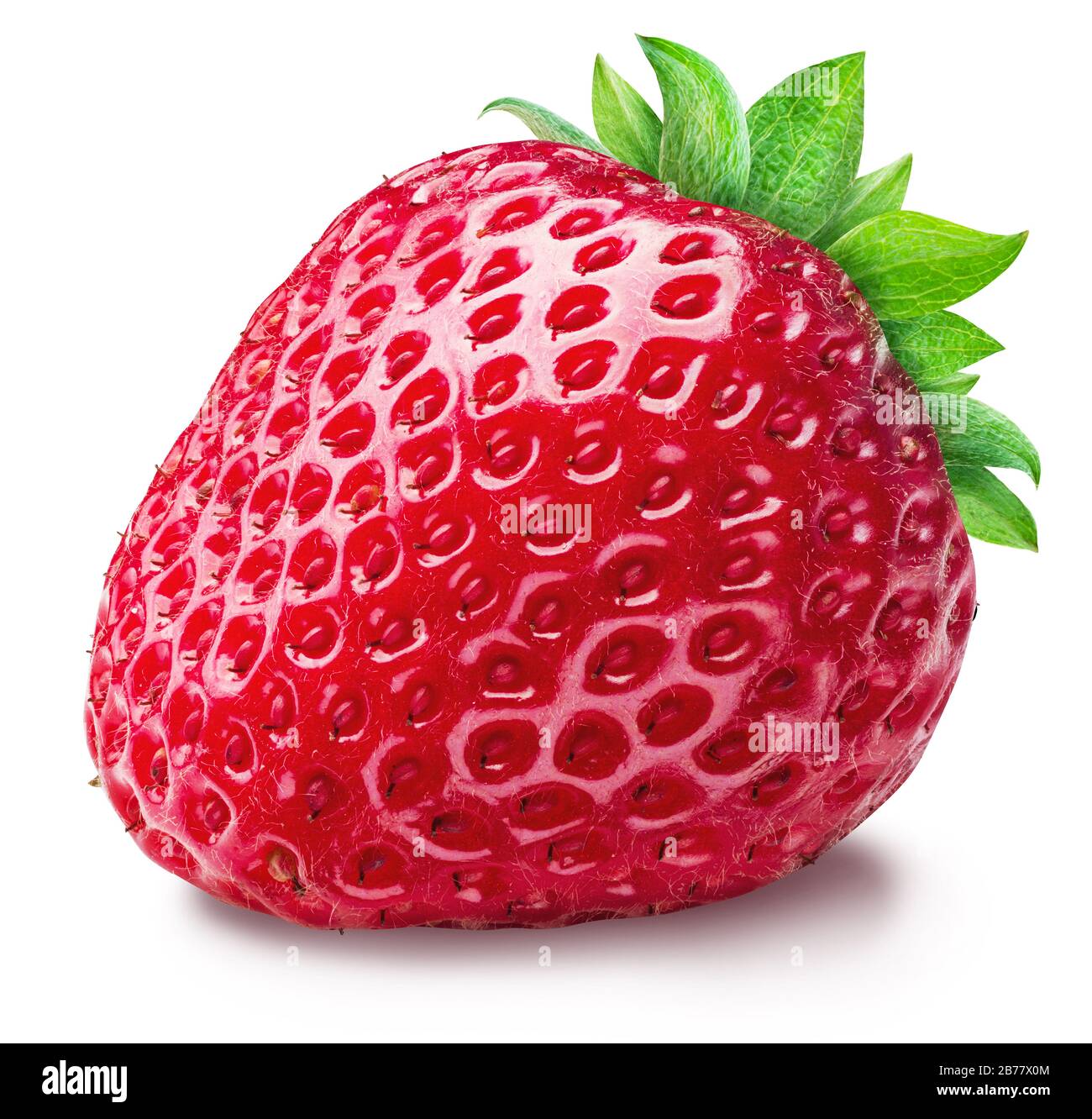 Strawberry isolated on a white background. Clipping path, maximum ...
