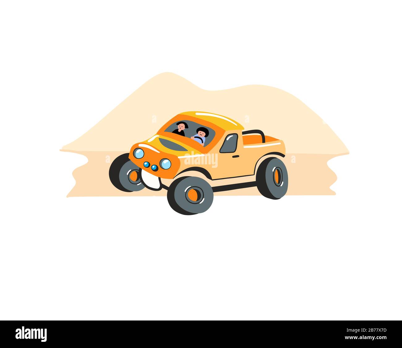 Drive in safari truck Cut Out Stock Images & Pictures - Alamy