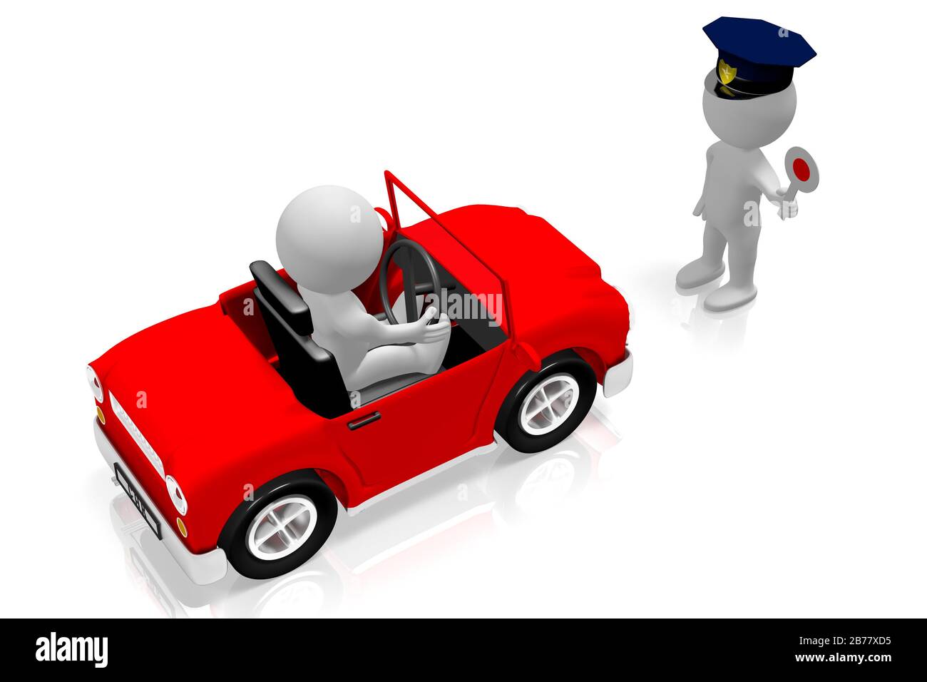 Vehicle safety inspection Cut Out Stock Images & Pictures - Alamy