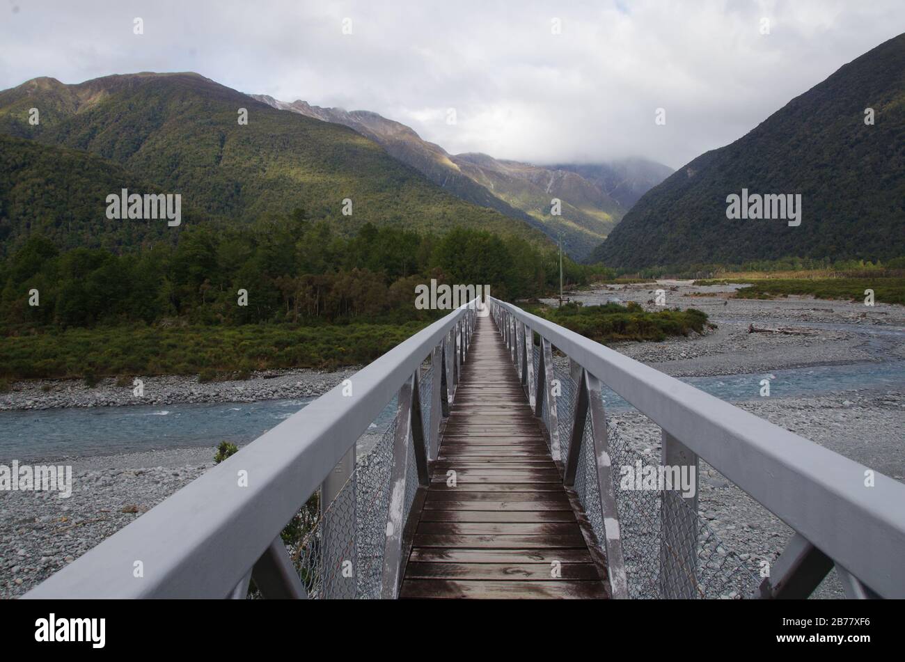 State Highway 73 alternative Te Araroa Trail route. South Island. New ...