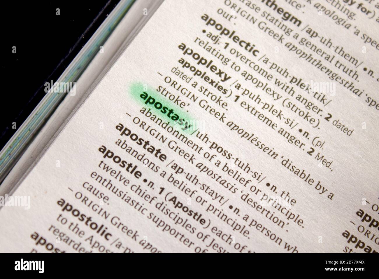 The apostasy hi-res stock photography and images - Alamy