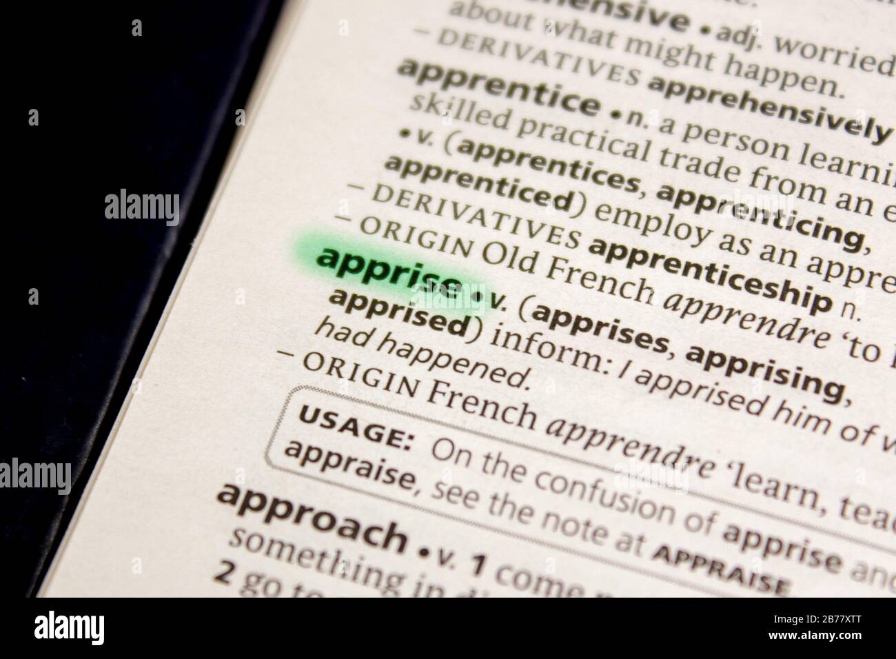 Apprise hi-res stock photography and images - Alamy