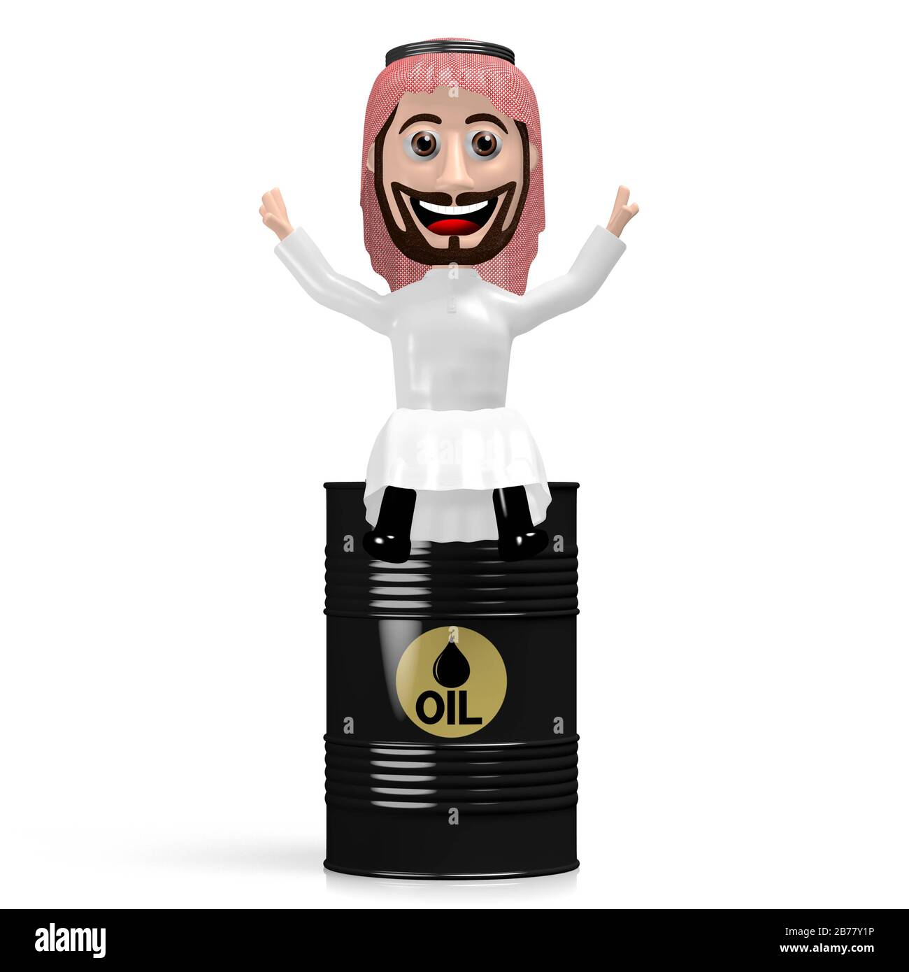 Cartoon oil barrel hi-res stock photography and images - Alamy
