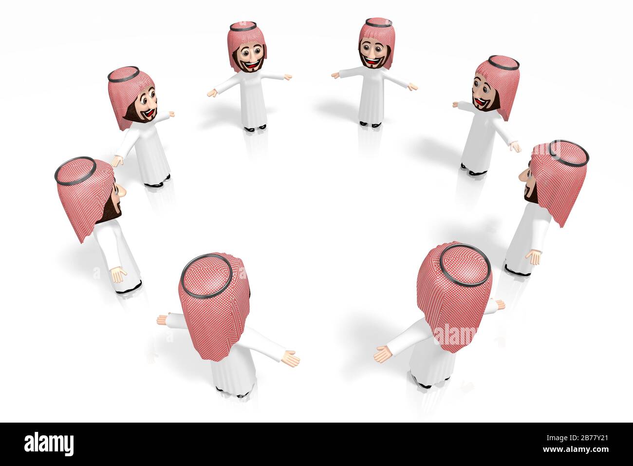 Muslim community arab Cut Out Stock Images & Pictures - Alamy