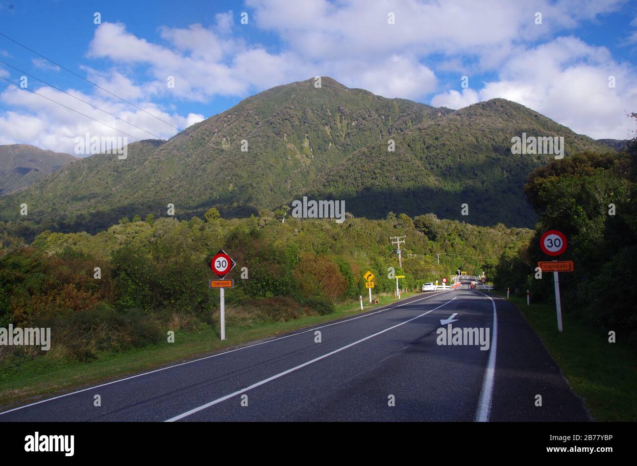 State Highway 73 alternative Te Araroa Trail route. South Island. New ...