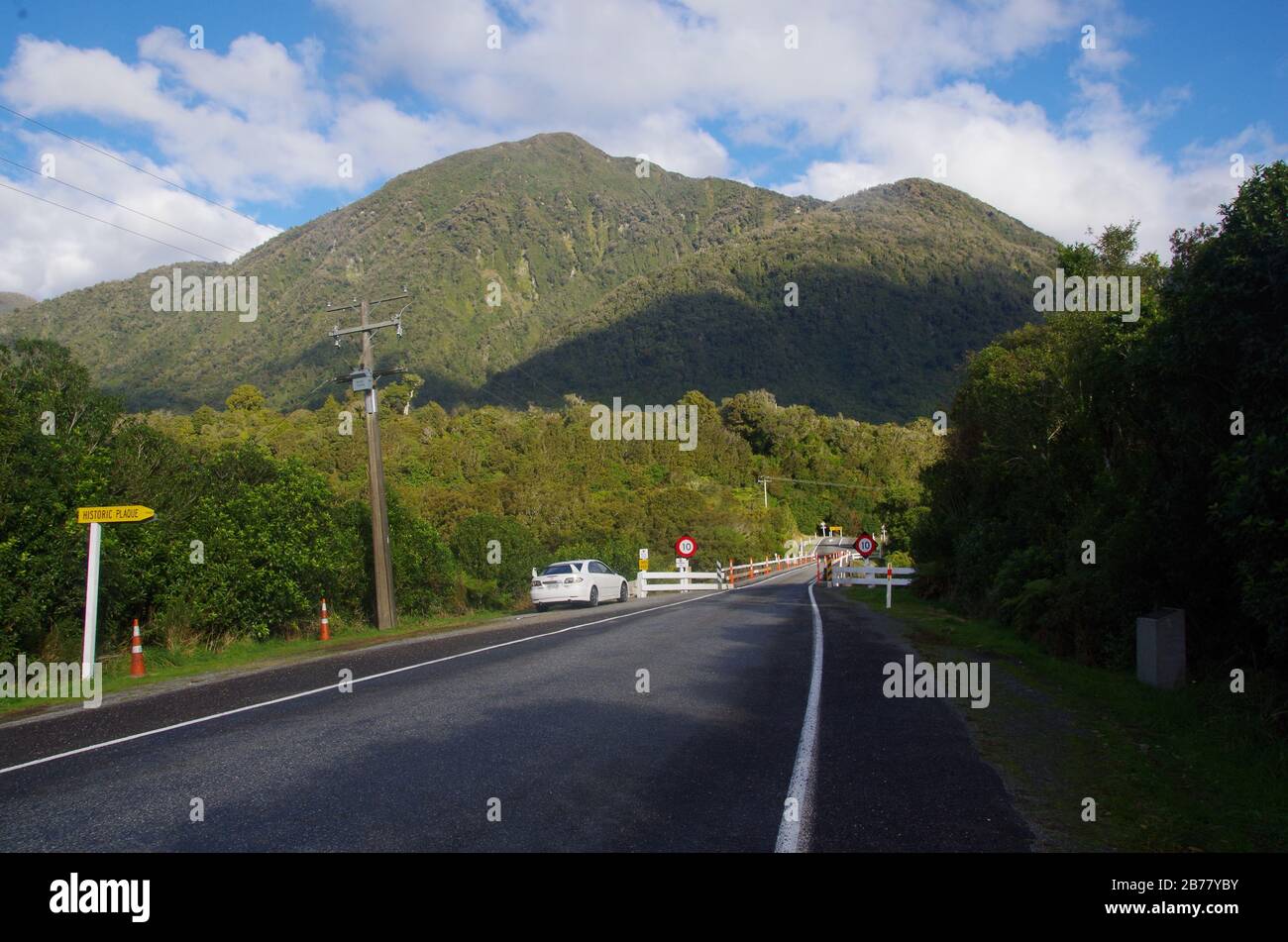 State Highway 73 alternative Te Araroa Trail route. South Island. New ...