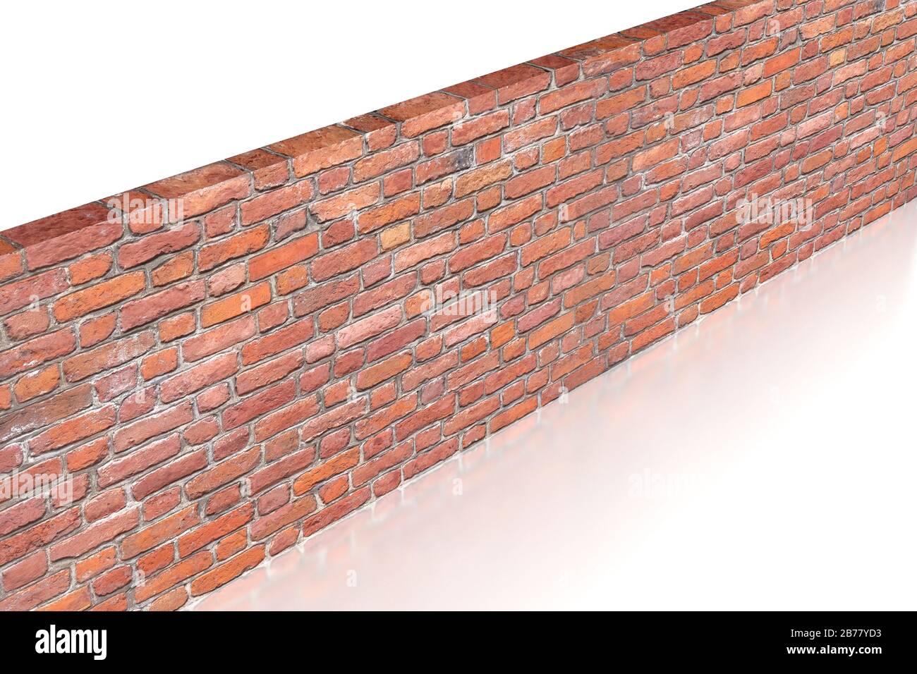 3d brick hi-res stock photography and images - Alamy