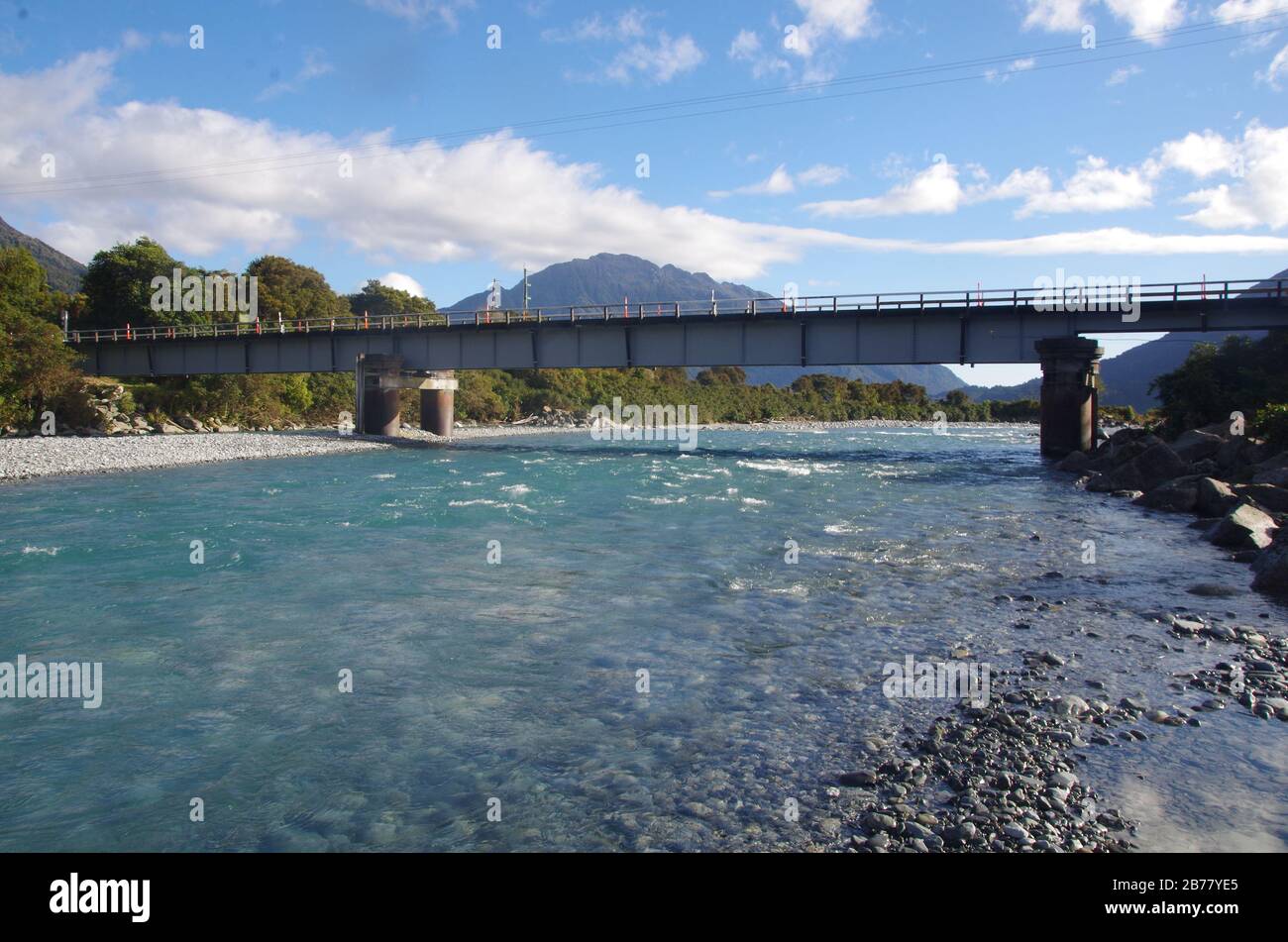 State Highway 73 alternative Te Araroa Trail route. South Island. New ...