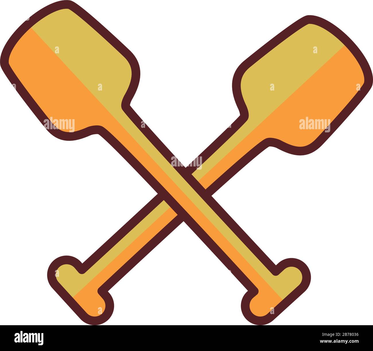 Kayak boat color icon Stock Vector Images - Alamy