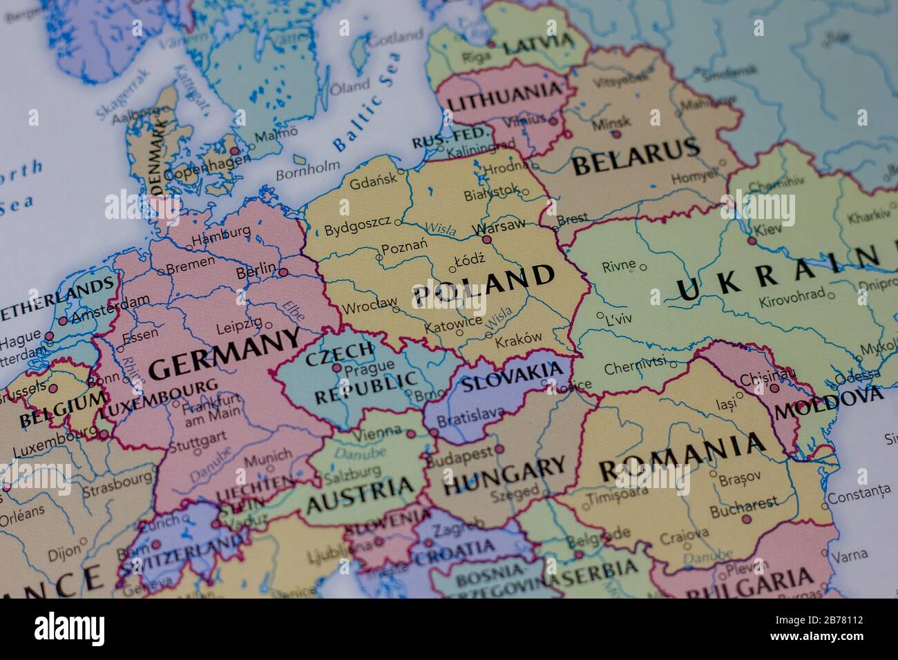 Russia On World Map