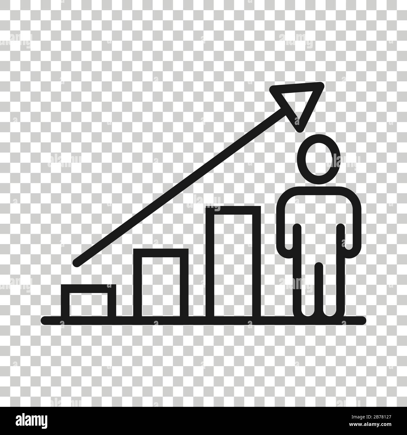 Growth Arrow Clear Background